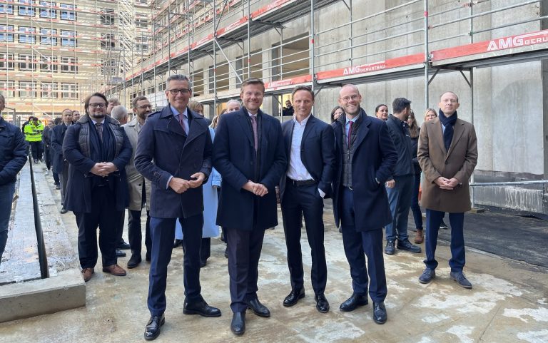 Sontowski & Partner feiert Richtfest der Seetor Offices